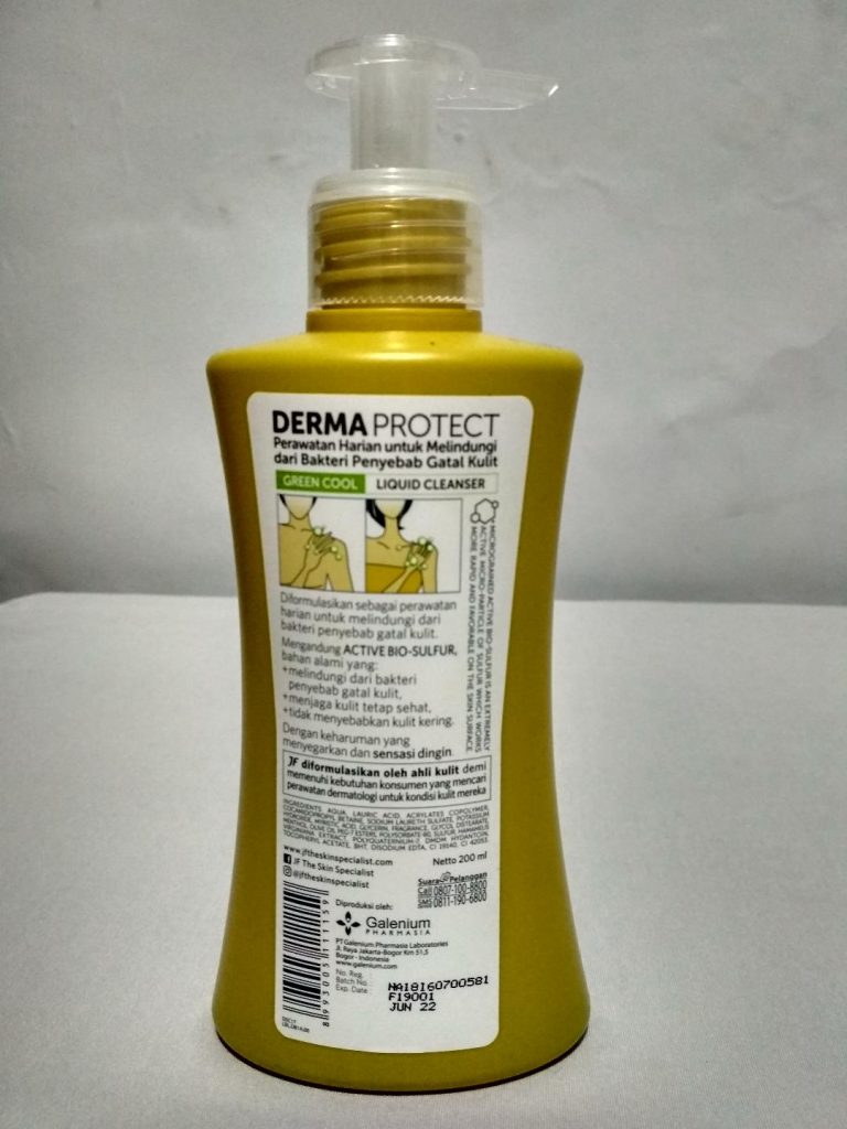 JF DERMA PROTECT GREEN COOL BOTOL 200 mL – GoLab